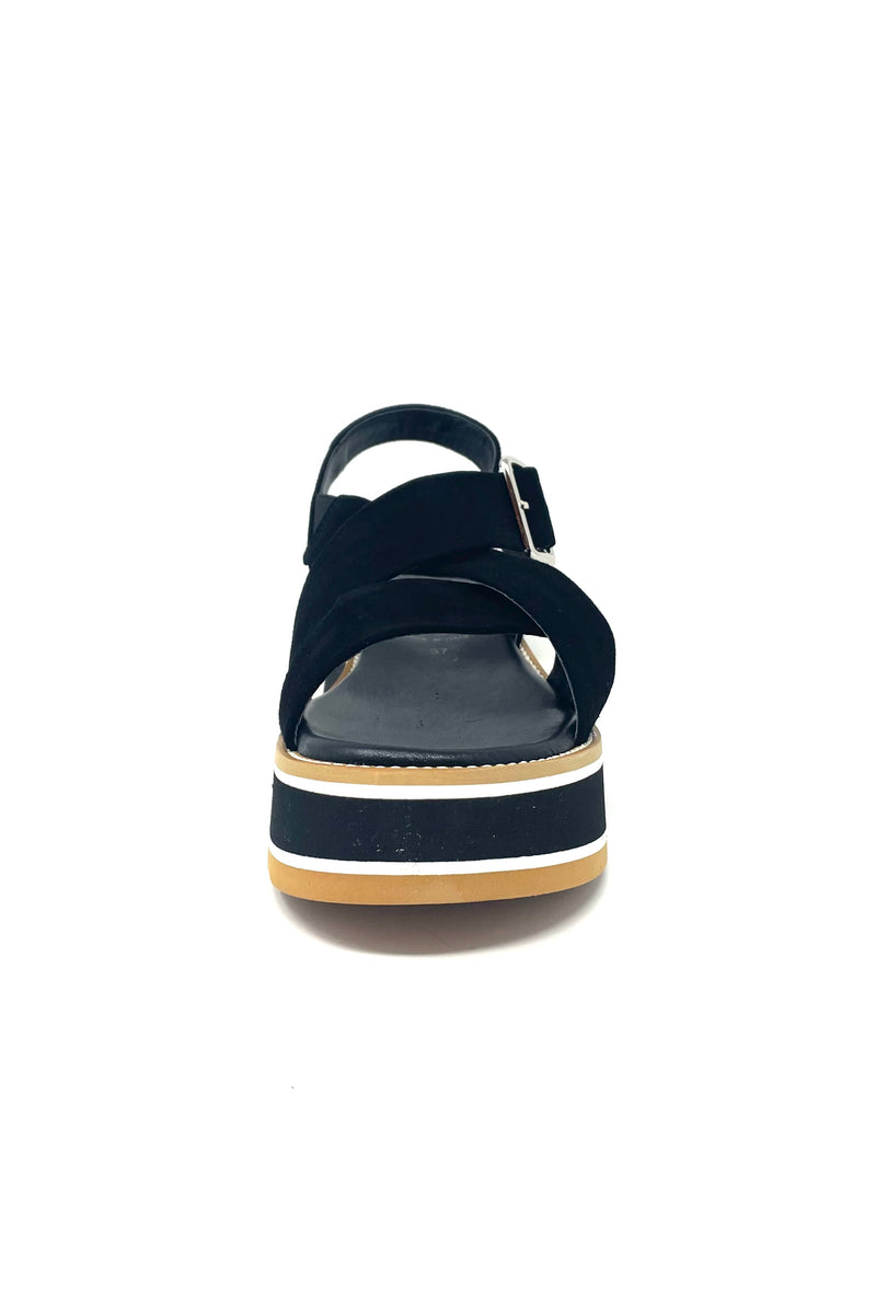 La Repo Wedge Sandal With Ankle Strap – Prego Shoe Boutique